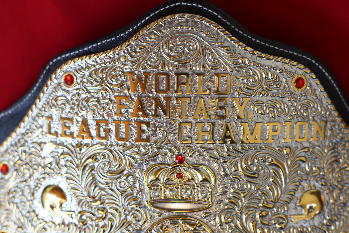 Fantasy Football Championship Belt - Big Gold Belt Edition – Fantasy ...
