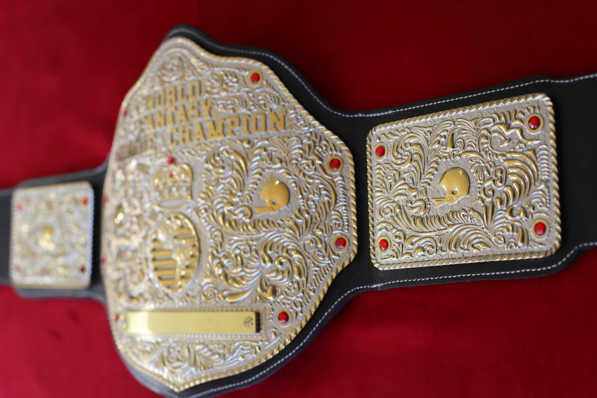 Fantasy Football Championship Belt - Big Gold Belt Edition – Fantasy ...